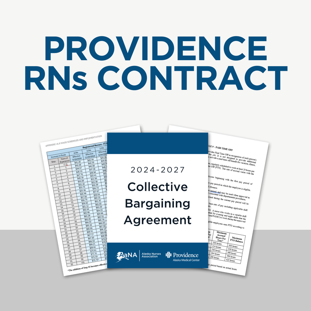 Providence Contract Updates – Alaska Nurses Association